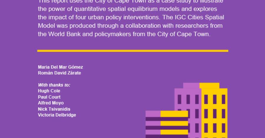 Using quantitative spatial-equilibrium models to inform urban ...