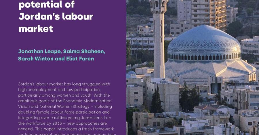 Unlocking the potential of Jordan’s labour market | International ...